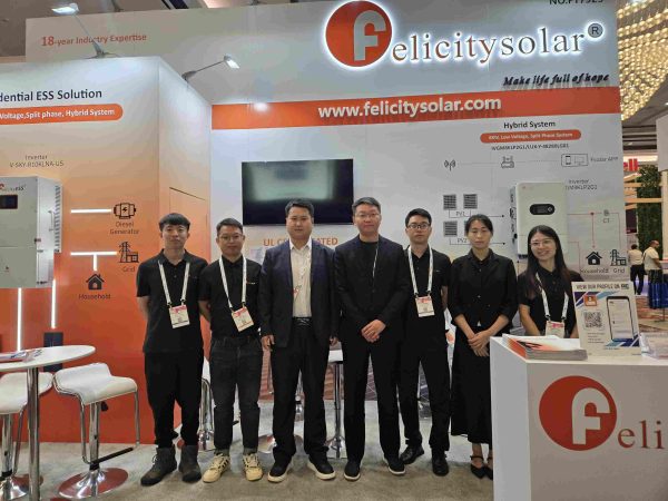 Felicity Solar Highlighted Reliable Residential ESS Solutions at RE+ 2025